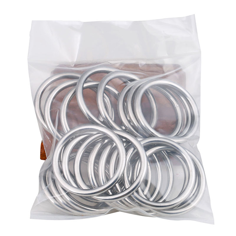 Heavy Duty Welded Round Rings Smooth Solid O Ring 304 Stainless Steel ...