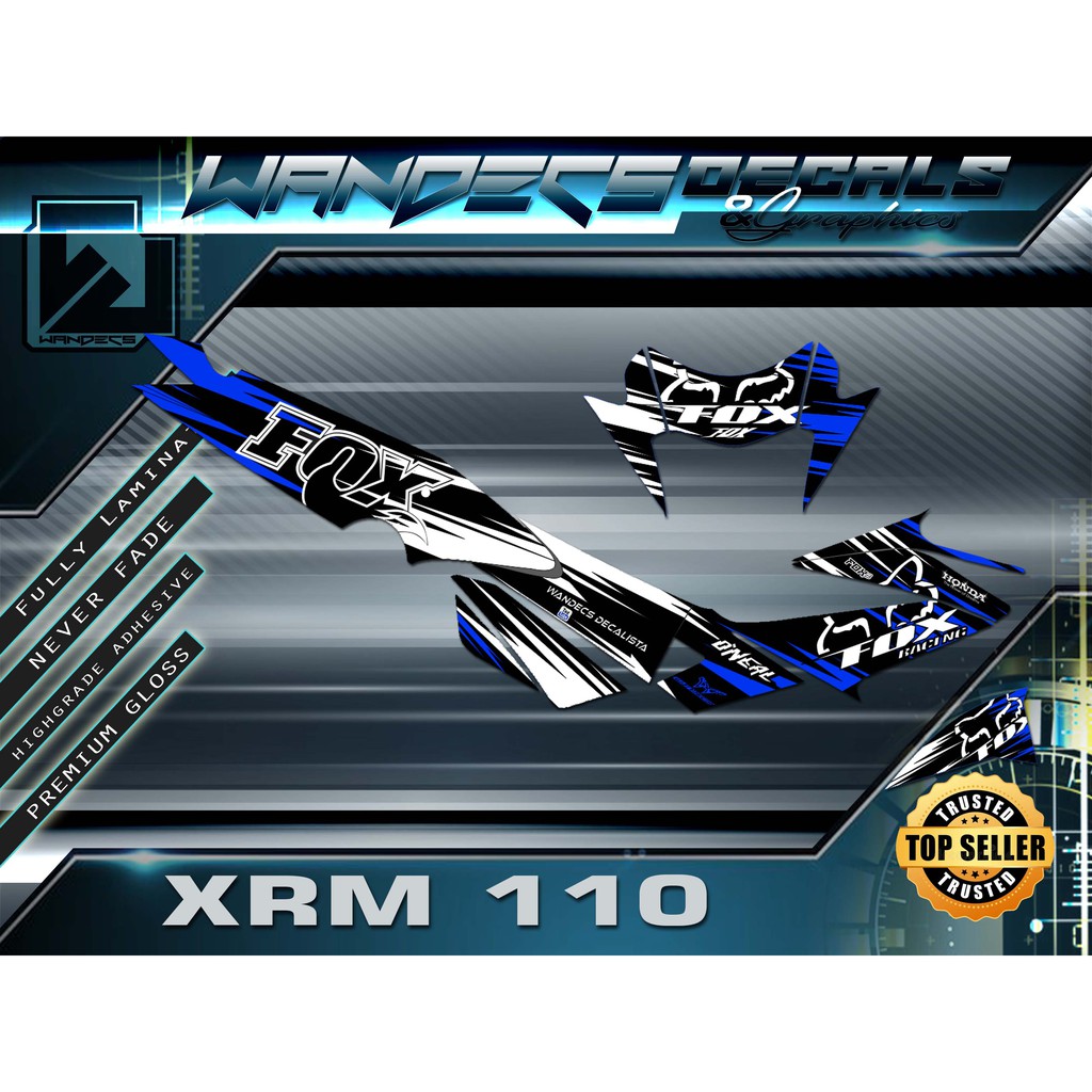 Xrm 110 Sticker Design