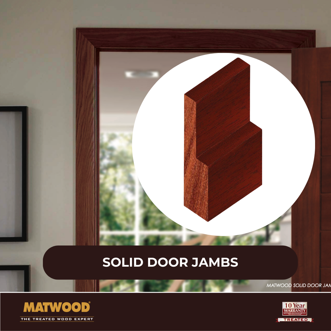 Matimco Matwood Solid Door Jambs (Hamba) Premium Quality, Ready to ...