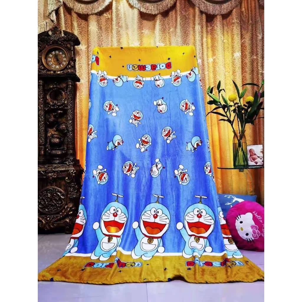 Kumot Microfiber Fur Blanket ( double size ) character design | Lazada PH