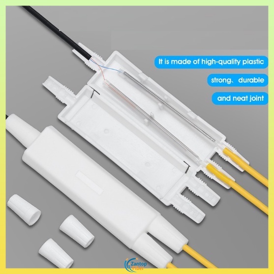 1 in 2 out Fiber Optical Protection Box Drop Cable Protection Box for Fusion Box | Lazada PH