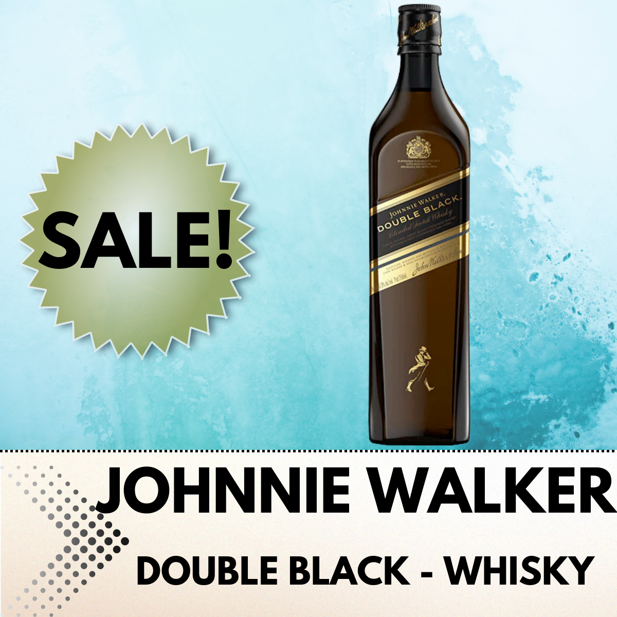 Johnnie Walker Double Black Label 1 Liter (no box) | Lazada PH