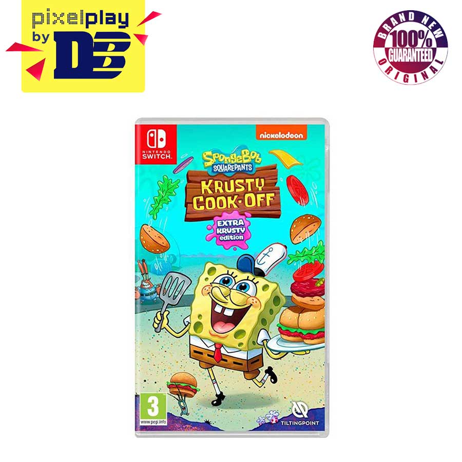 Nintendo Switch Spongebob Krusty Cook-Off Extra Krusty Edition | Lazada PH
