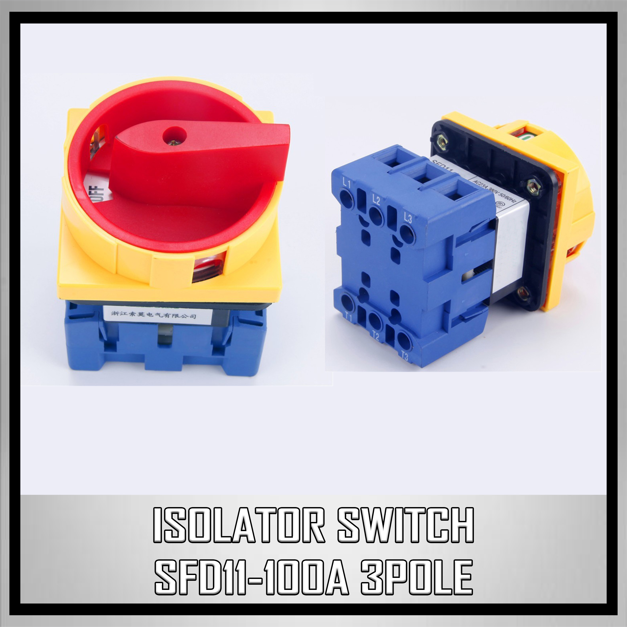 ISOLATOR SWITCH 3POLE 32A/63A/100A | Lazada PH