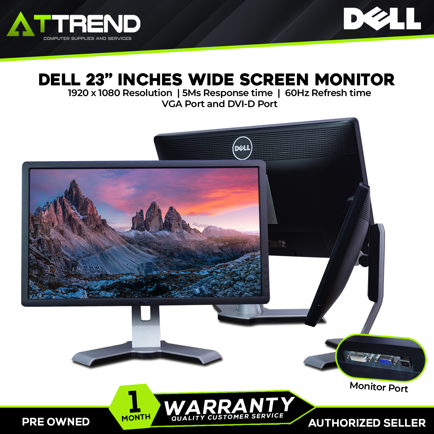 Affordable Monitor | 17" 19" 22" 23" 24" 27" inches Wide & Square ...