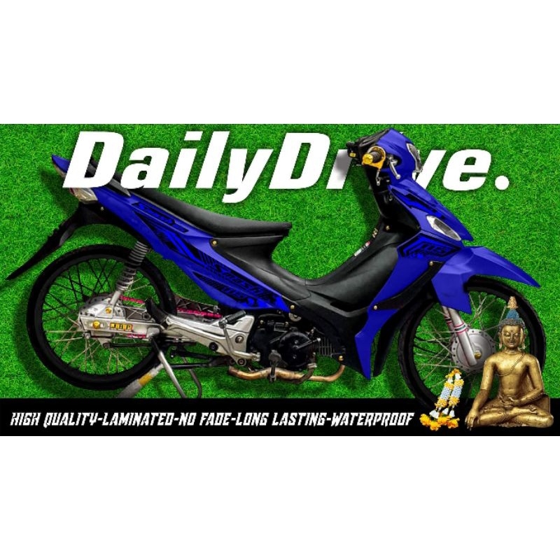 High quality SUZUKI SMASH 115 STOCK SIZE DECAL ( MALAYSIAN CONCEPT ...