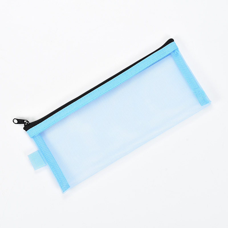 Simplistic Transparent Mesh Pencil Case Pencil Pouch Pencil Case Pen ...