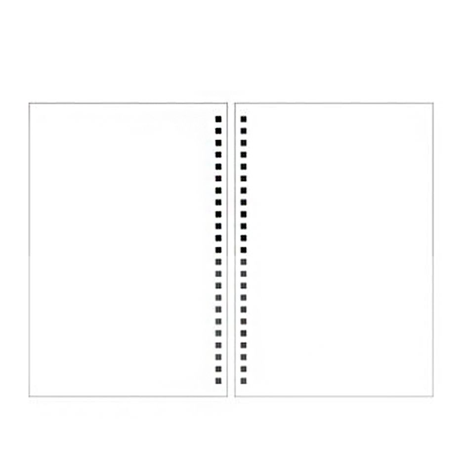 𝓗𝓖 A5 B5 Muji Inspired Spiral Spring Notebook Sketchbook Note Pad ( blank , dotted , grid ...