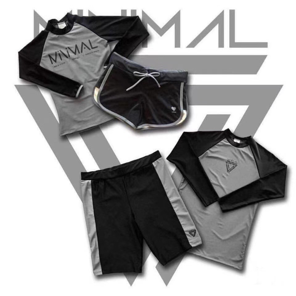 couple rashguard new swimsuit swimswear swim suit rash guard | Lazada PH