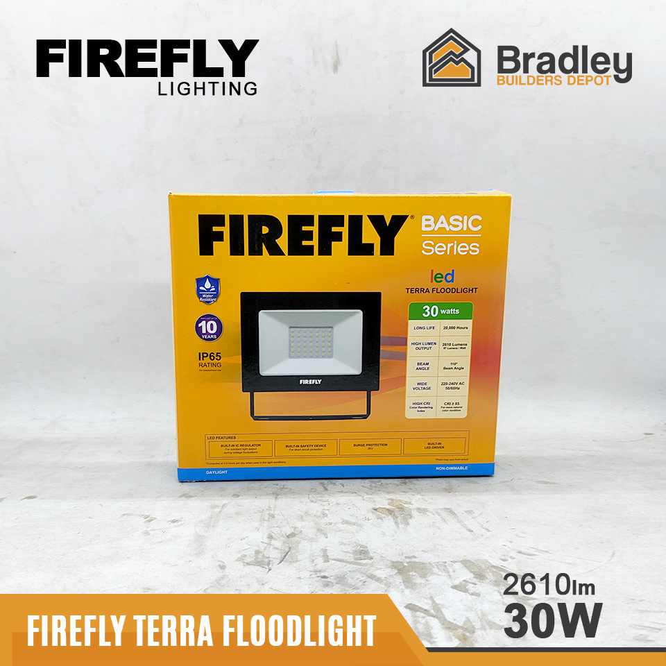 Firefly Weatherproof Terra LED Flood Light (20W,30W,50W,70W) | Lazada PH