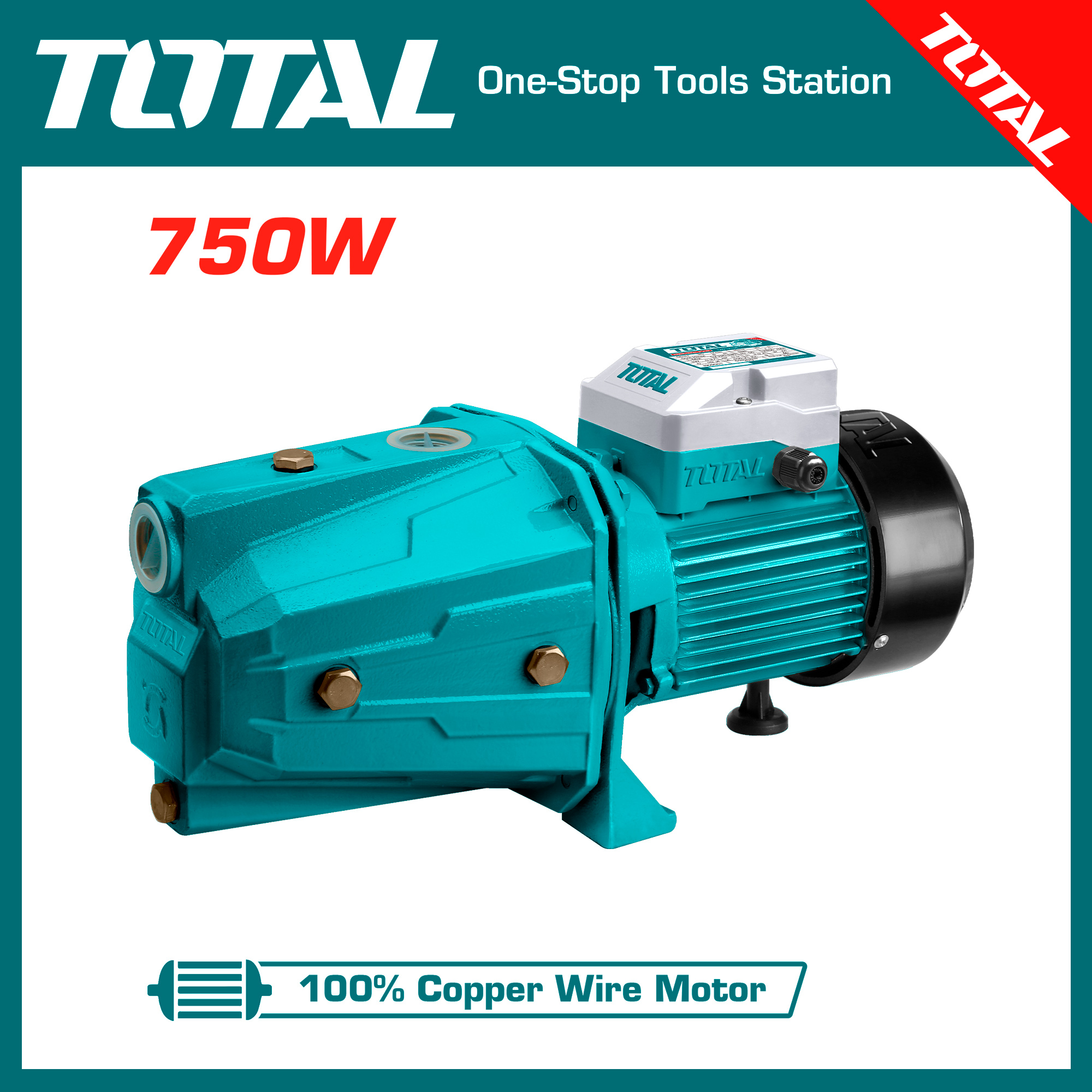 TOTAL TWP37506-5 Jet pump 1HP | Lazada PH