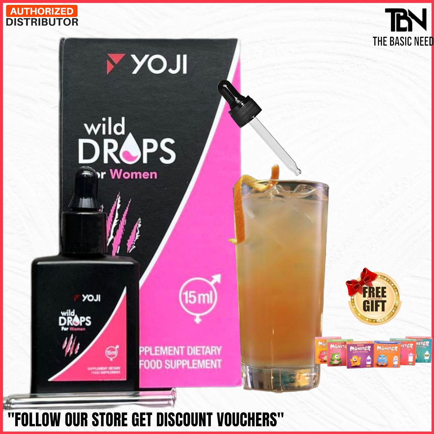 Original Wild Drops for Women with Freebies Made in Poland 15ml ...