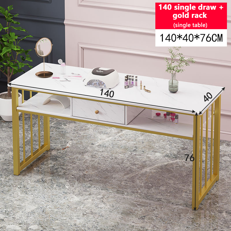 Manicure table and chairs single and double manicure table simple ...
