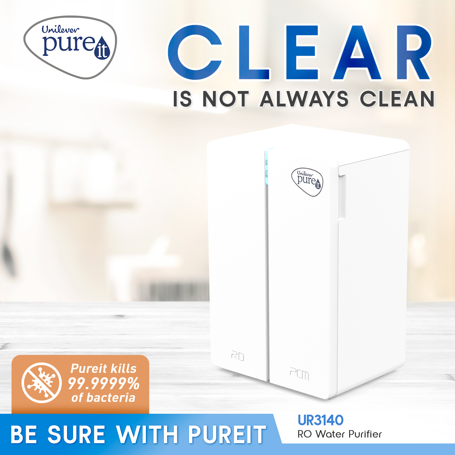 Pureit UR3140 Under-the-sink Reverse Osmosis Water Purifier | Lazada PH