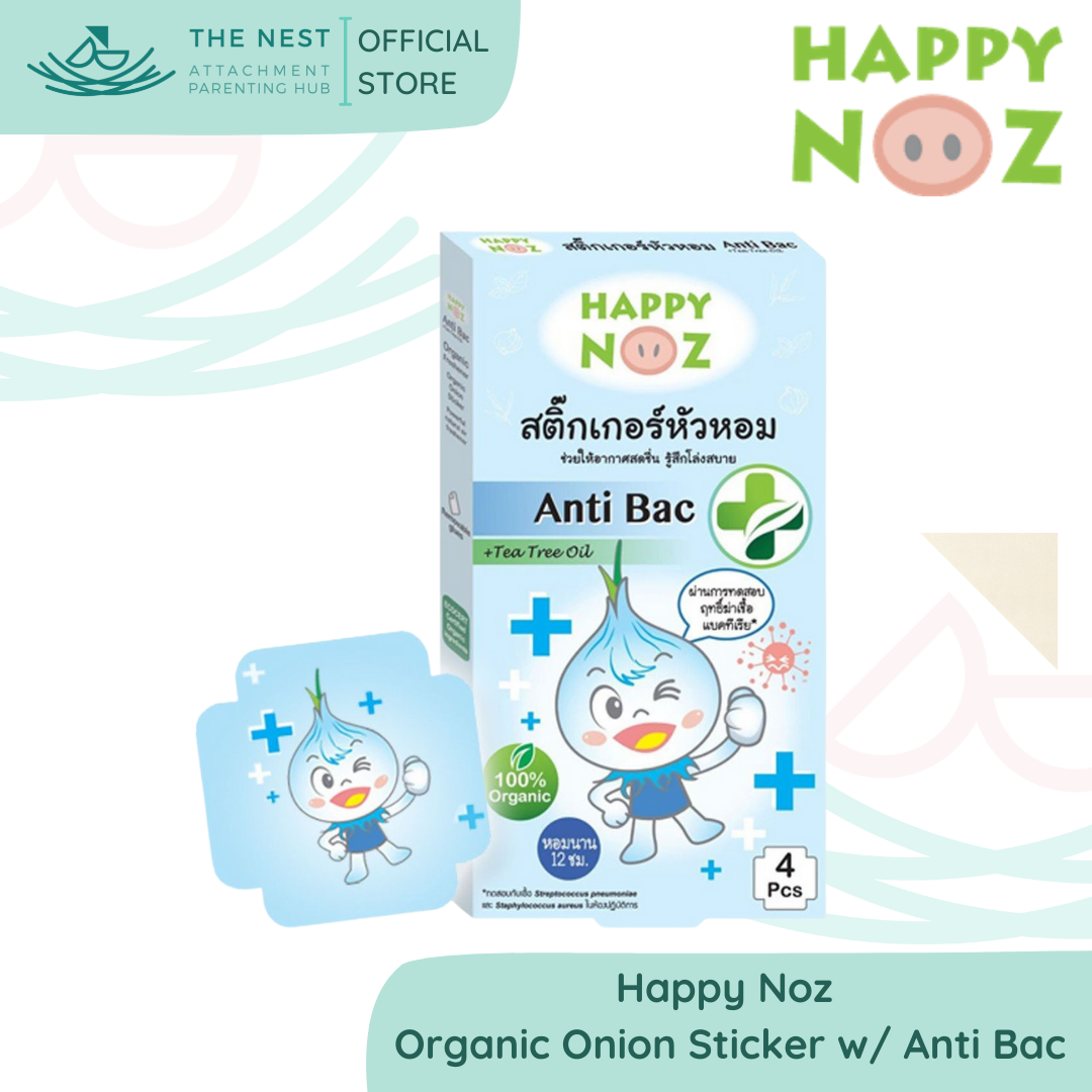Happy Noz Organic Onion Sticker w/ Anti Bac 6pcs | Lazada PH