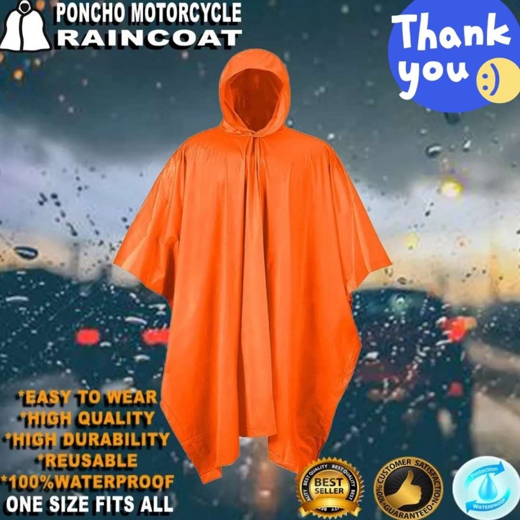 COD HIGH QUALITY RAINCOAT, KAPOTE (MAKAPAL PVC MADE) 100% WATER PROOF ...