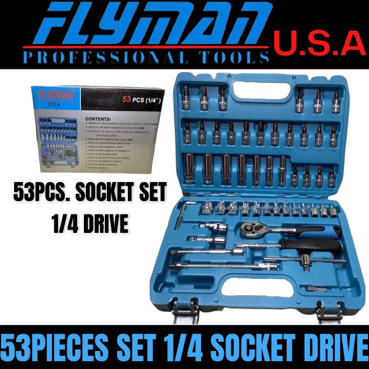 Flyman Tools Original Supplier FLYMAN 53PCS SOCKET Original Flyman Usa ...