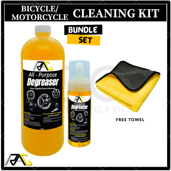 RAC 1Liter All-Purpose Degreaser 150ml Foaming Degreaser Cleaning Kit ...