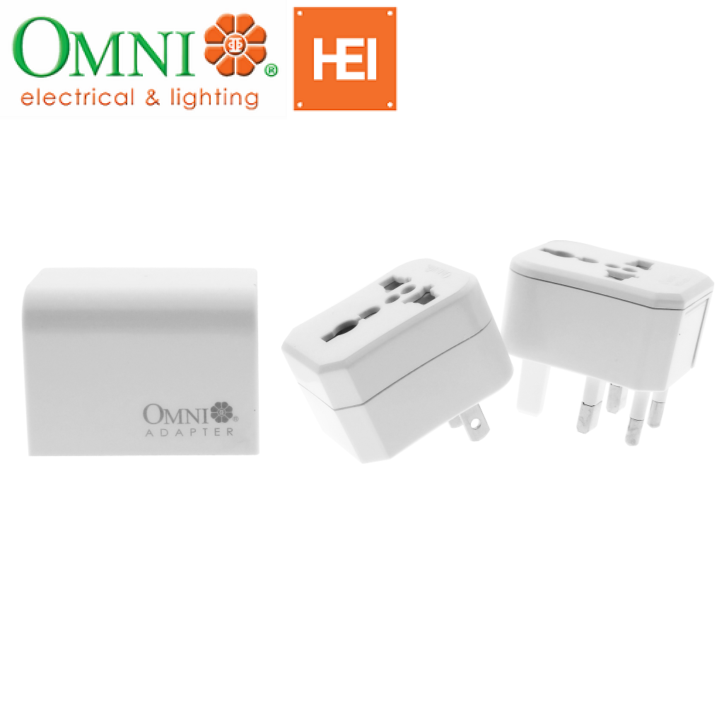 Omni Universal Travel Adapter Socket Adaptor Plug (WUA-004) | Lazada PH