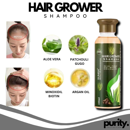 Sunisa Hair Grower Shampoo, Prevent Hair Loss, Firm Hair, Control Oil ...