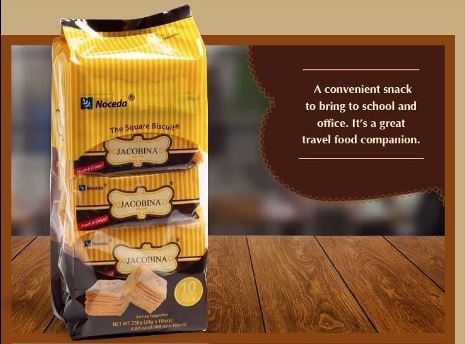 Jacobina Biscuits by Noceda Bakery SOLO Packs -250g (25g x 10pcs ...