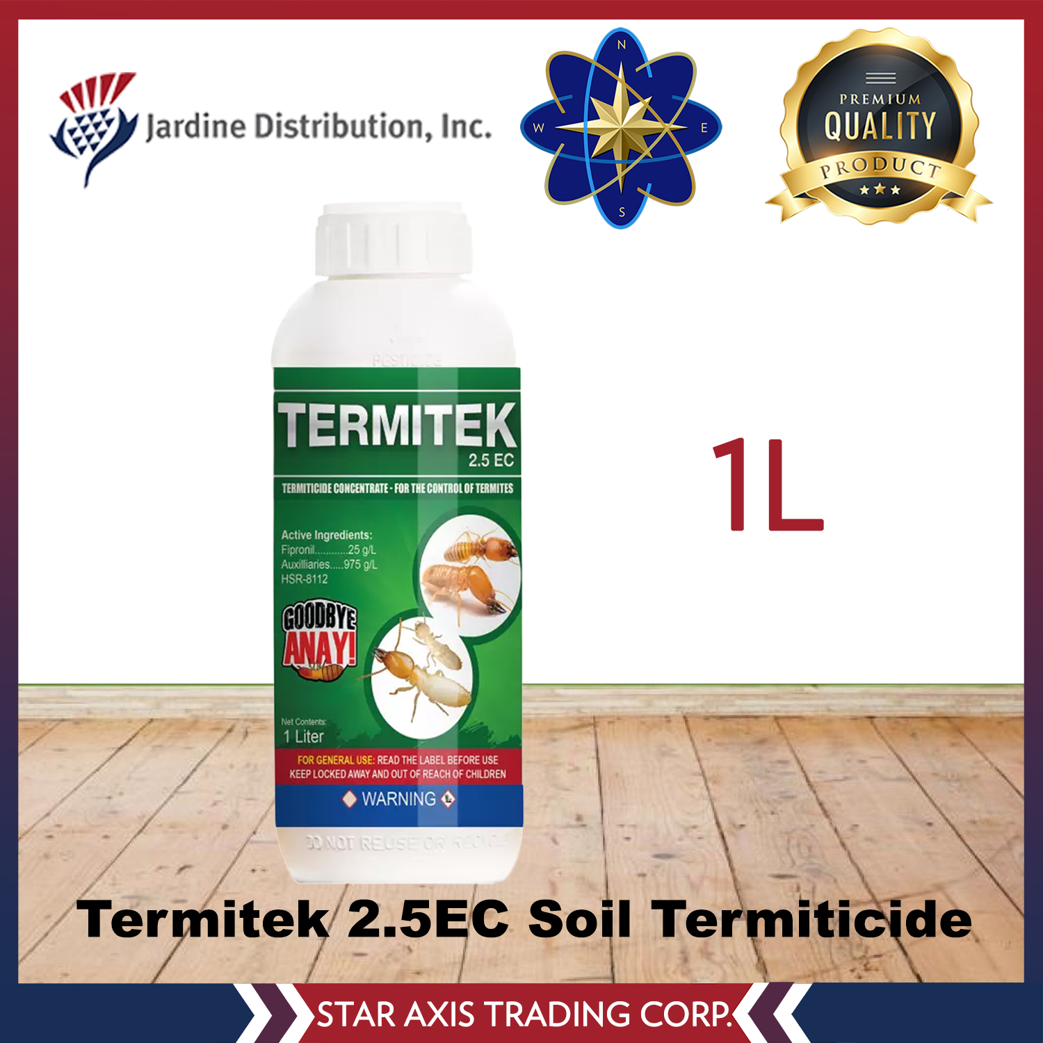 Jardine Termitek 2.5 EC Soil Termiticides Termite Killer Anti Anay - 1 ...