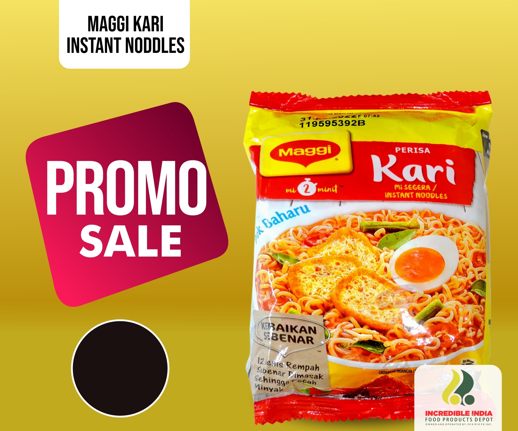MAGGI KARI Instant Noddles 78g (Singapore & Malaysia) | Lazada PH
