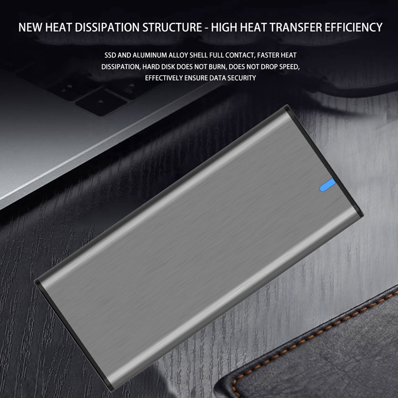 M.2 NGFF SSD Mobile Hard Disk Box to USB 3.1 Adapter Card External Enclosure Case - TEG MALL ...