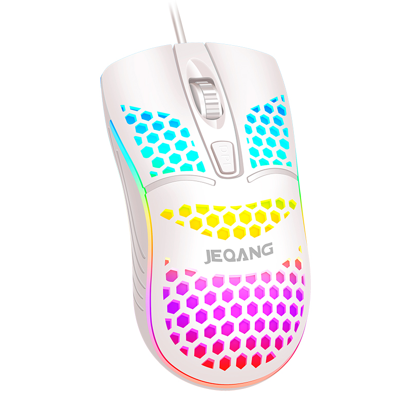 JM-G102 Honeycomb Shell Lightweight Optical Wired RGB Gaming Mouse | Lazada PH