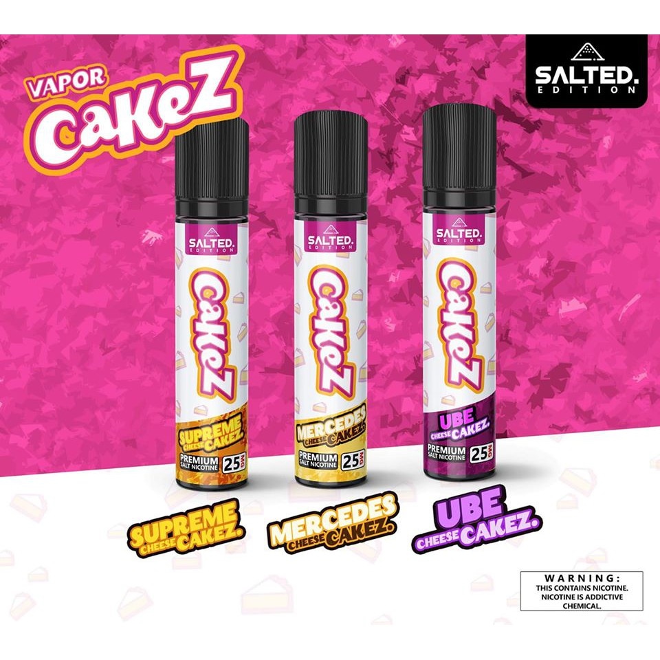 30ml Cakez Salt Nic 25mg/50mg Vape Juice E Liquid | Lazada PH