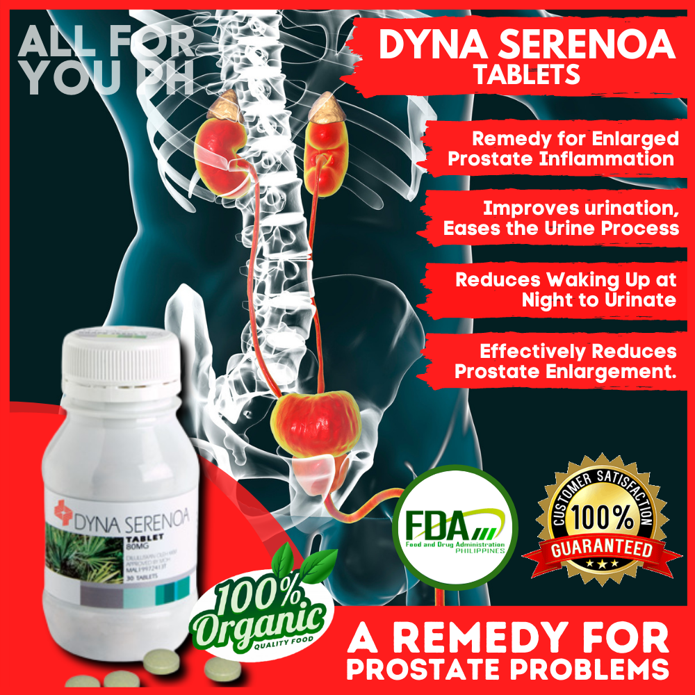 Authentic Dynapharm Dyna Serenoa Tablets 30's Remedy for Prostate ...