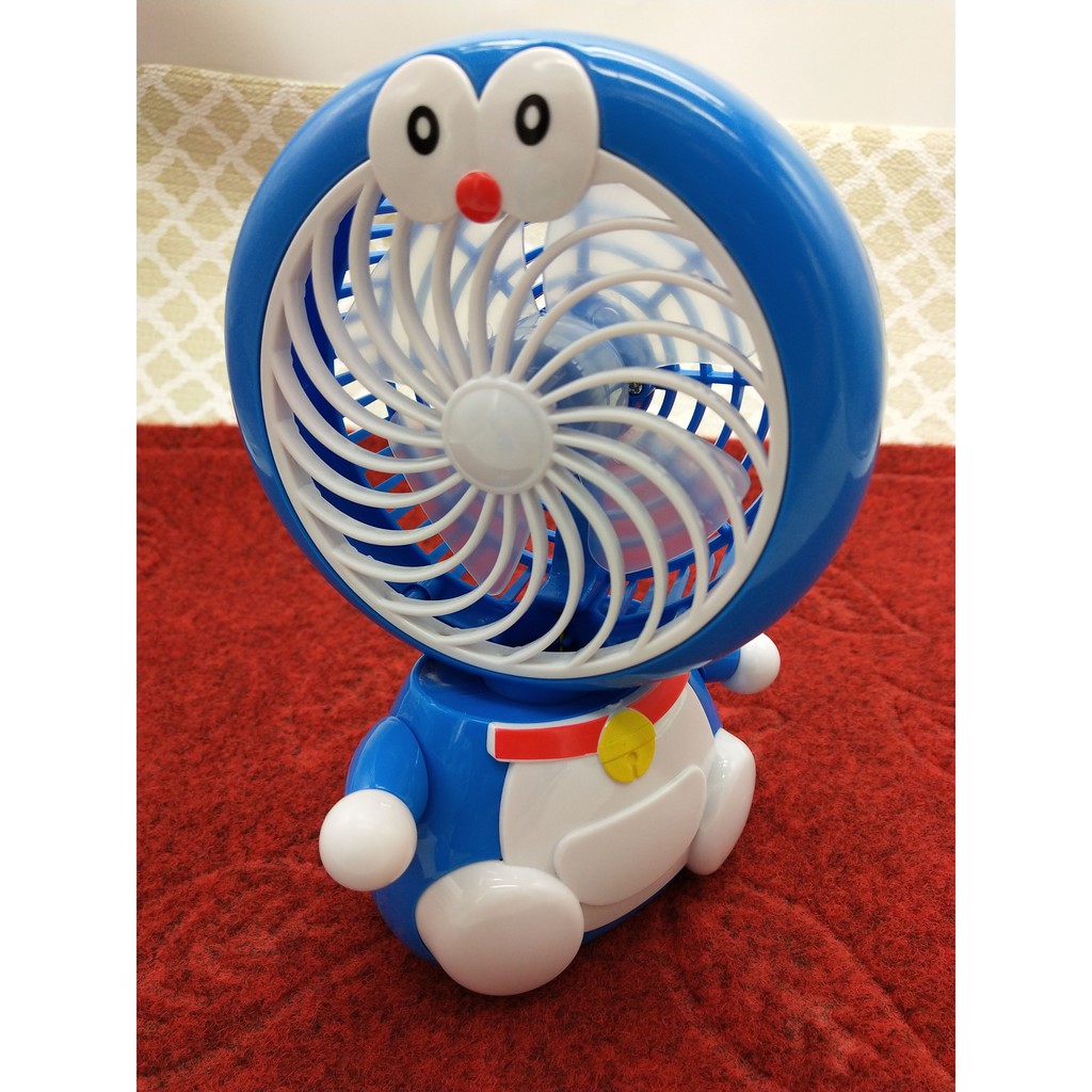 OP- Doraemon Min Portable USB Rechargable Fan | Lazada PH