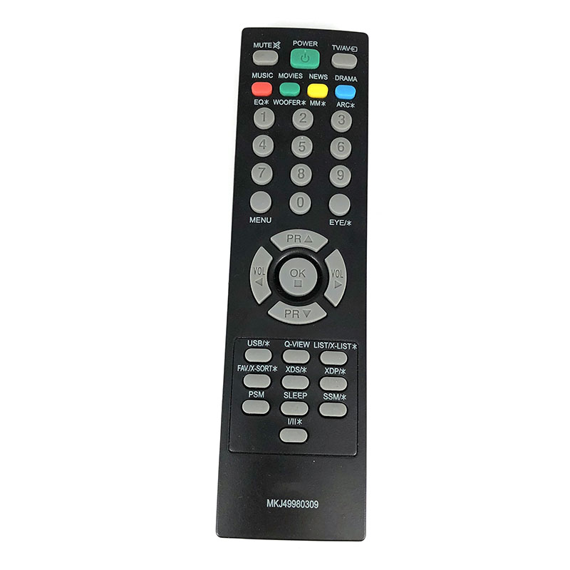 Used MKJ49980309 TV Universal Remote Control Compatible for LG CRT TV ...