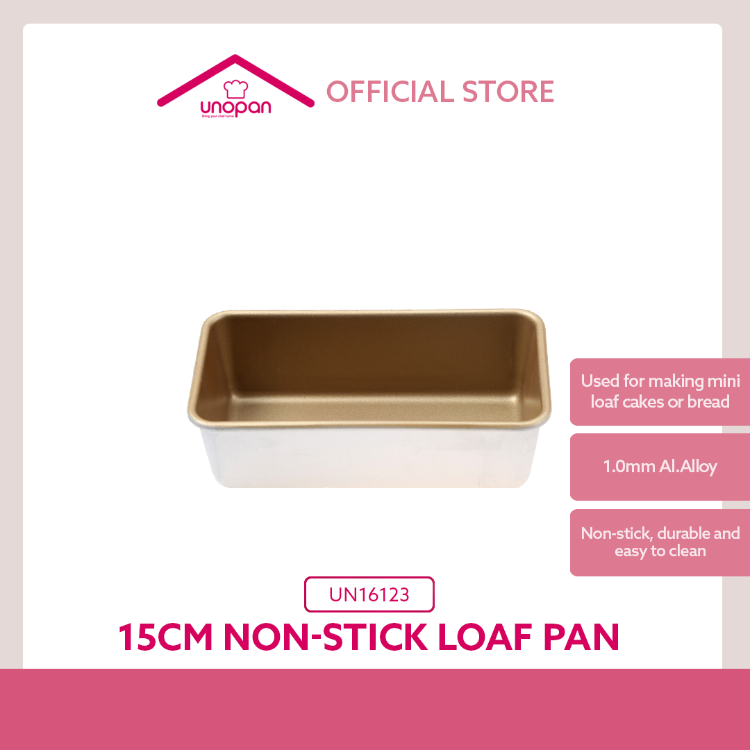 Unopan 15cm Non-Stick Loaf Pan (UN16123) | Lazada PH