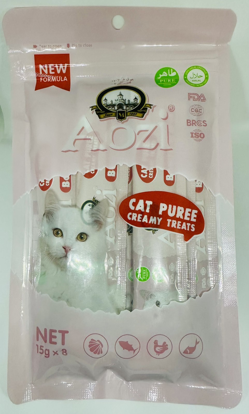 Aozi Cat Puree Cat Creamy Treats 15G | Lazada PH