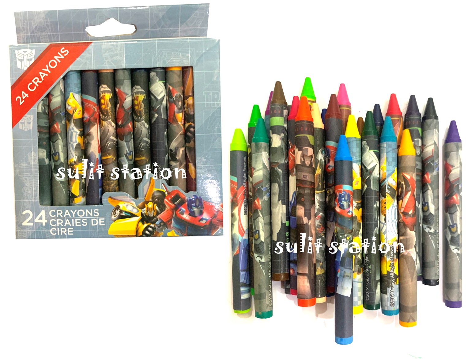 24pcs TRANSFORMERS AUTOBOT ROBOT OPTIMUS PRIME BUMBLEBEE CREATIVE ...