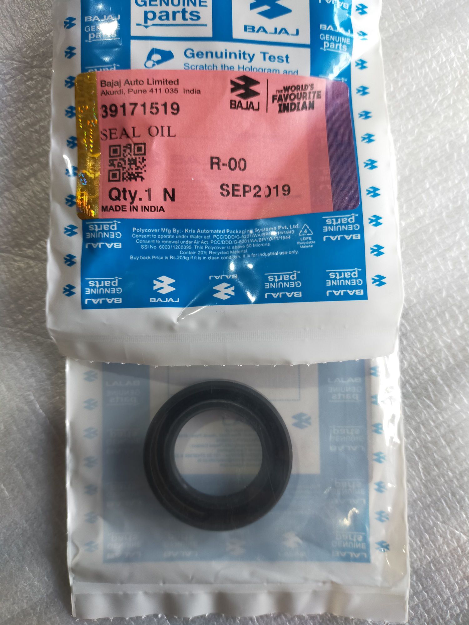 KAWASAKI Rouser 135 150NS 160NS CRANKCASE OIL SEAL 39171519-1 | Lazada PH