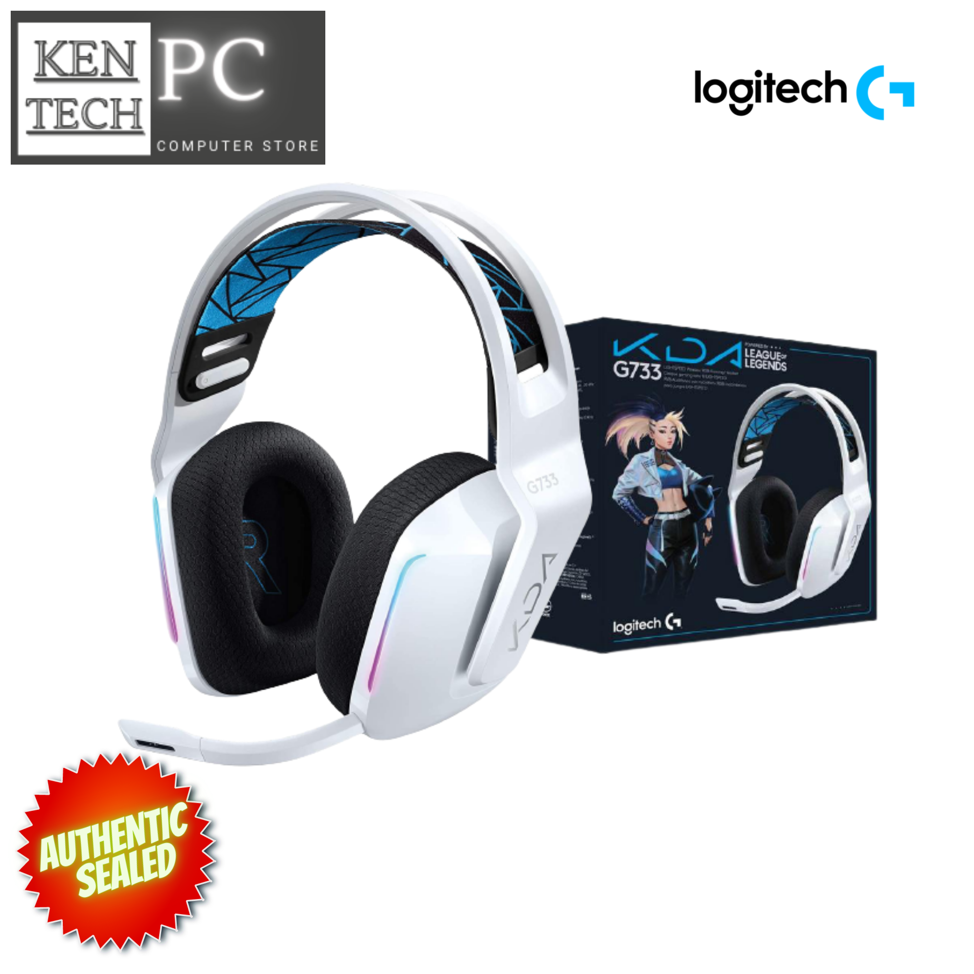 [ON HAND] Logitech KDA G733 Wireless Gaming Headset Limited Edition ...