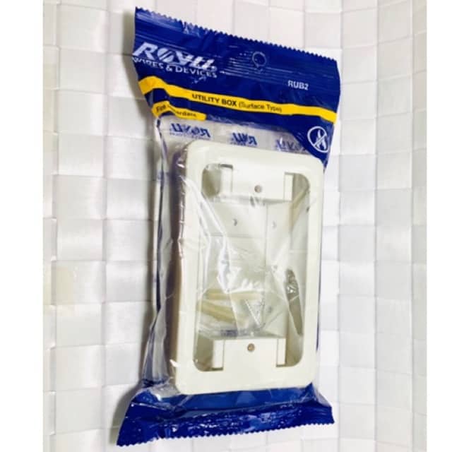 Royu PVC Surface Utility Box | Switch Box | Lazada PH