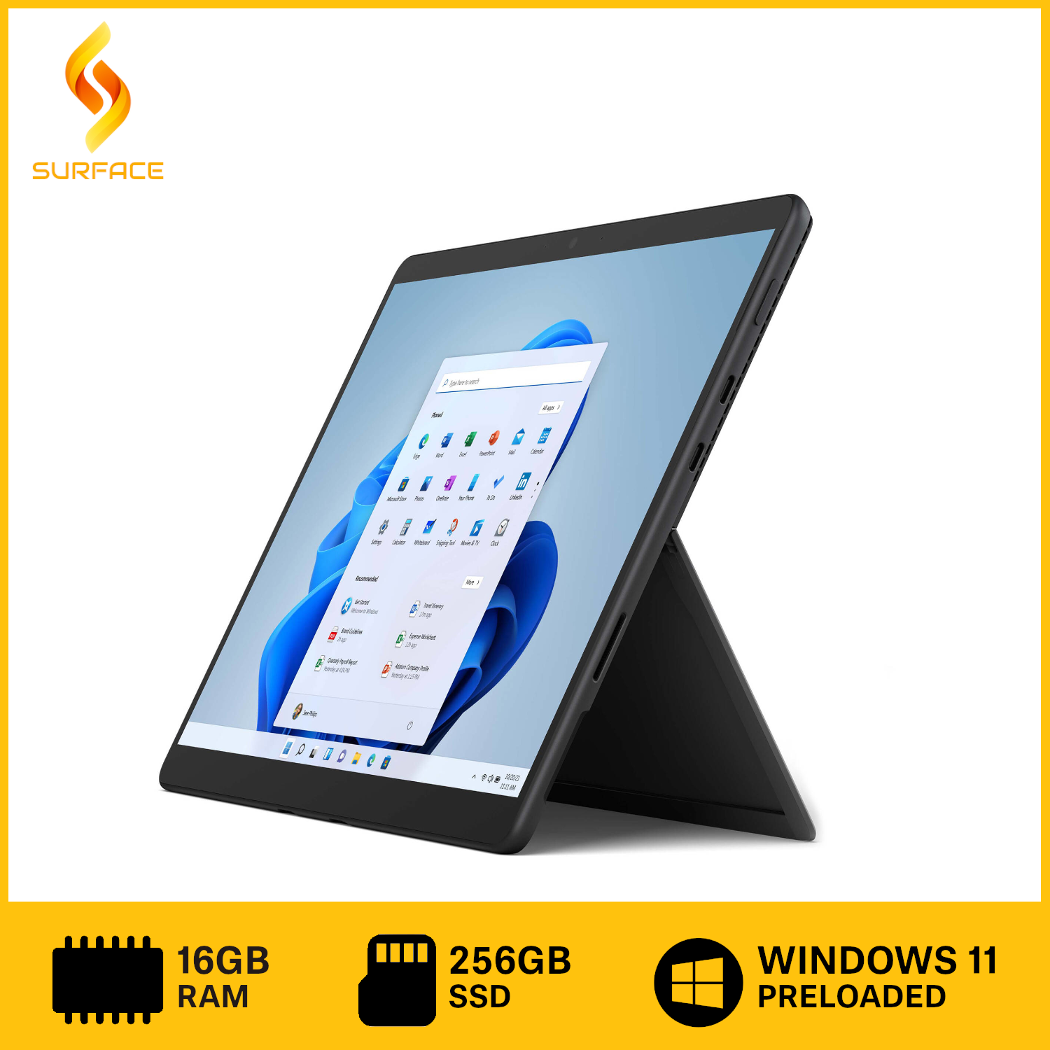 Microsoft Surface Pro 8 - 13" Touch Screen - Intel Evo Platform Core i7 ...