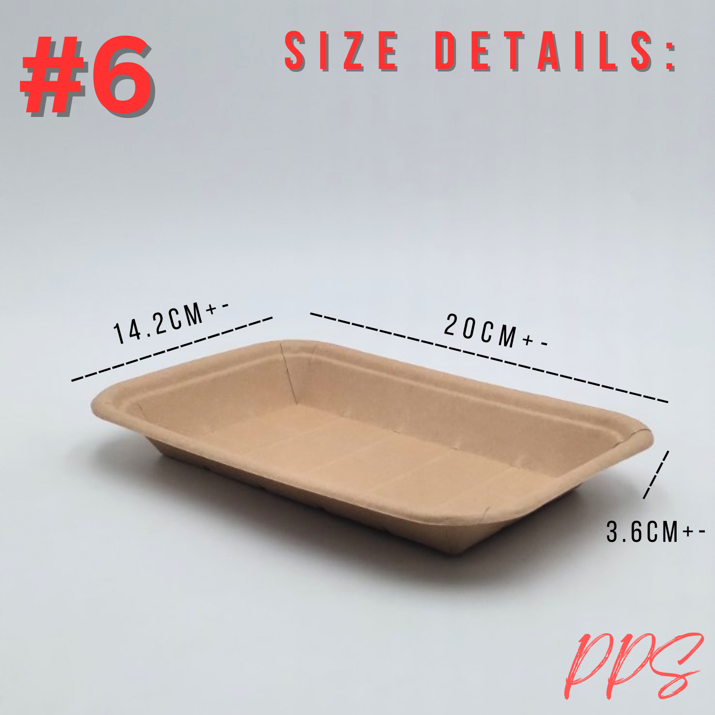 Kraft Rectangle Paper Plate-20pcs | Lazada PH