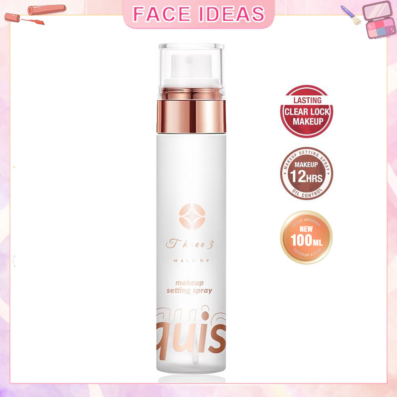 Three 3 Moisturizing Spray 100ml Makeup Setting Spray Long-lasting Lock ...