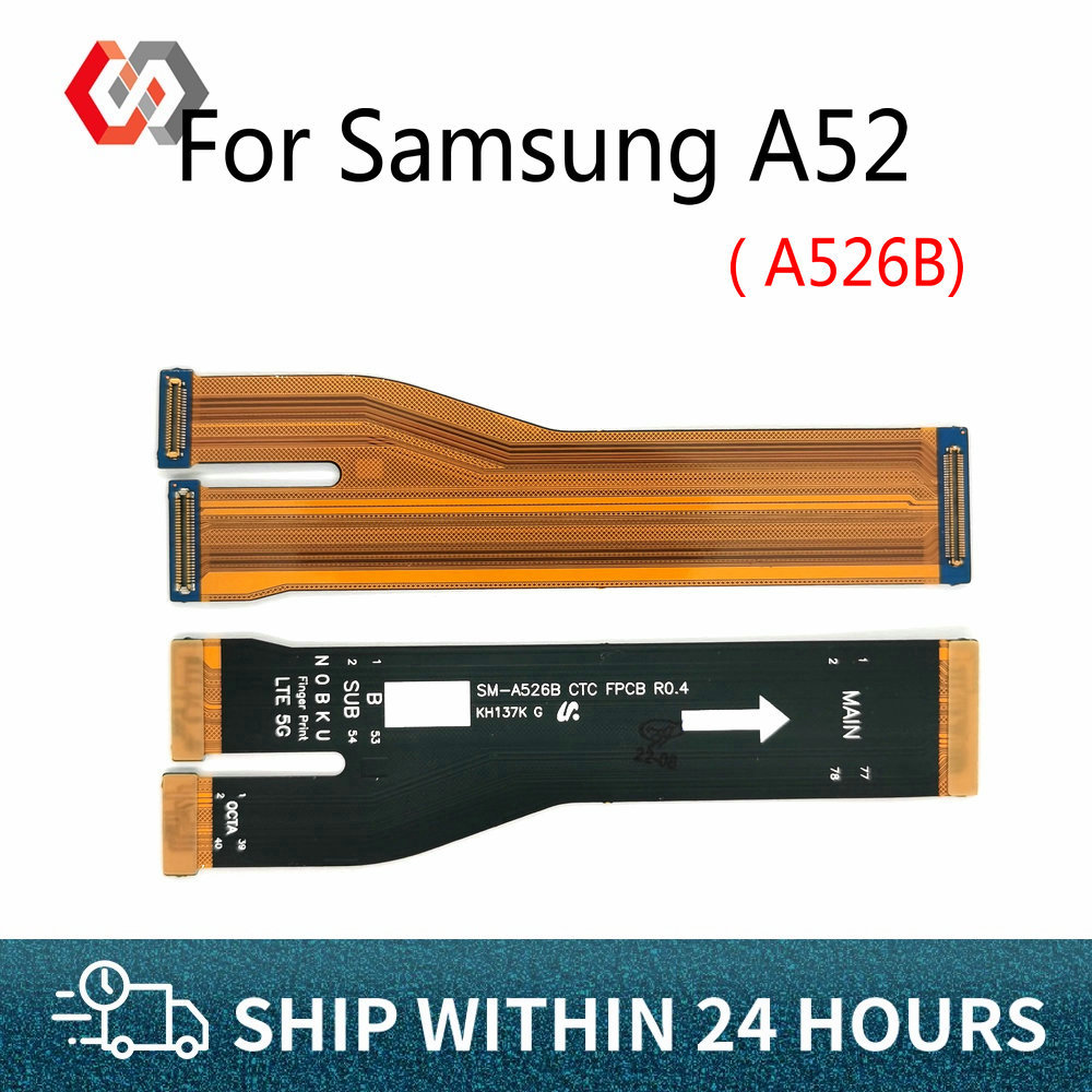 For Samsung Galaxy A52 A72 Main Board Mainboard Connector USB Board LCD ...