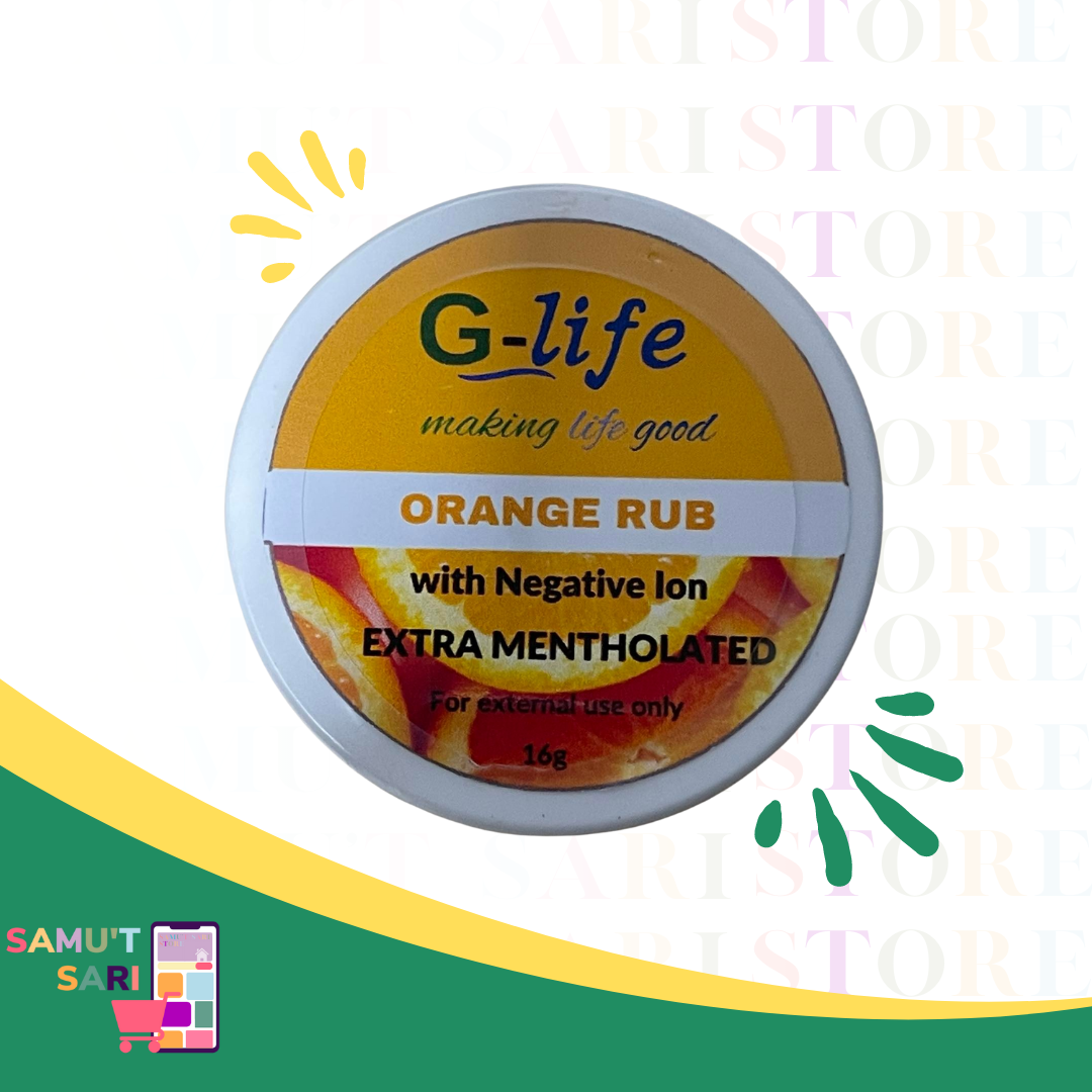 G-Life Pain Relief Rub (Orange) | Lazada PH