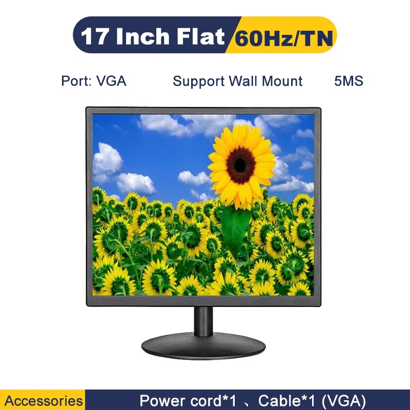 Expose PC gaming Monitor 27 inch curved monitor 24 desktop ips White ...