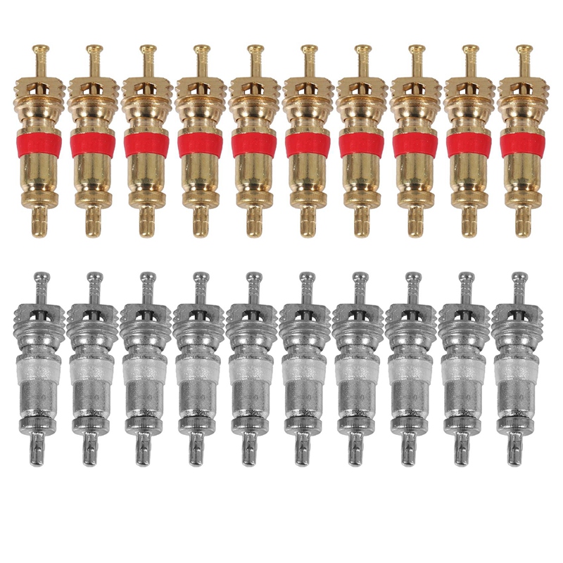 【Ready Stock&COD】Valve Core Tool Set 40Pcs Valve Cores, 4-Way Valve ...
