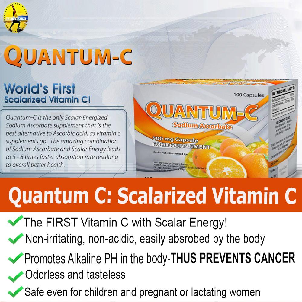 Quantum Vitamin C with Scalar Energy Box (100 pcs capsule) | Lazada PH