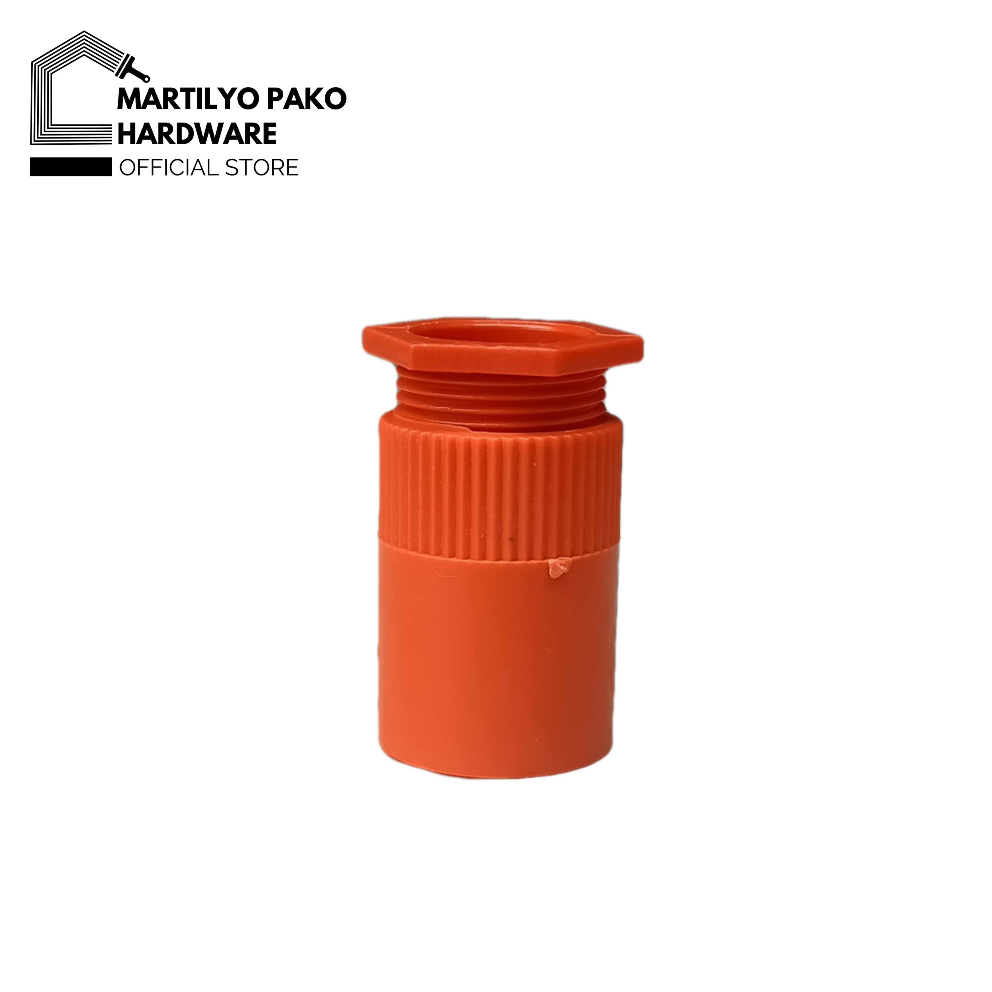 ECODEX Red Orange PVC Pipe Connector 1/2 inch or 20mm and 3/4 inch or ...