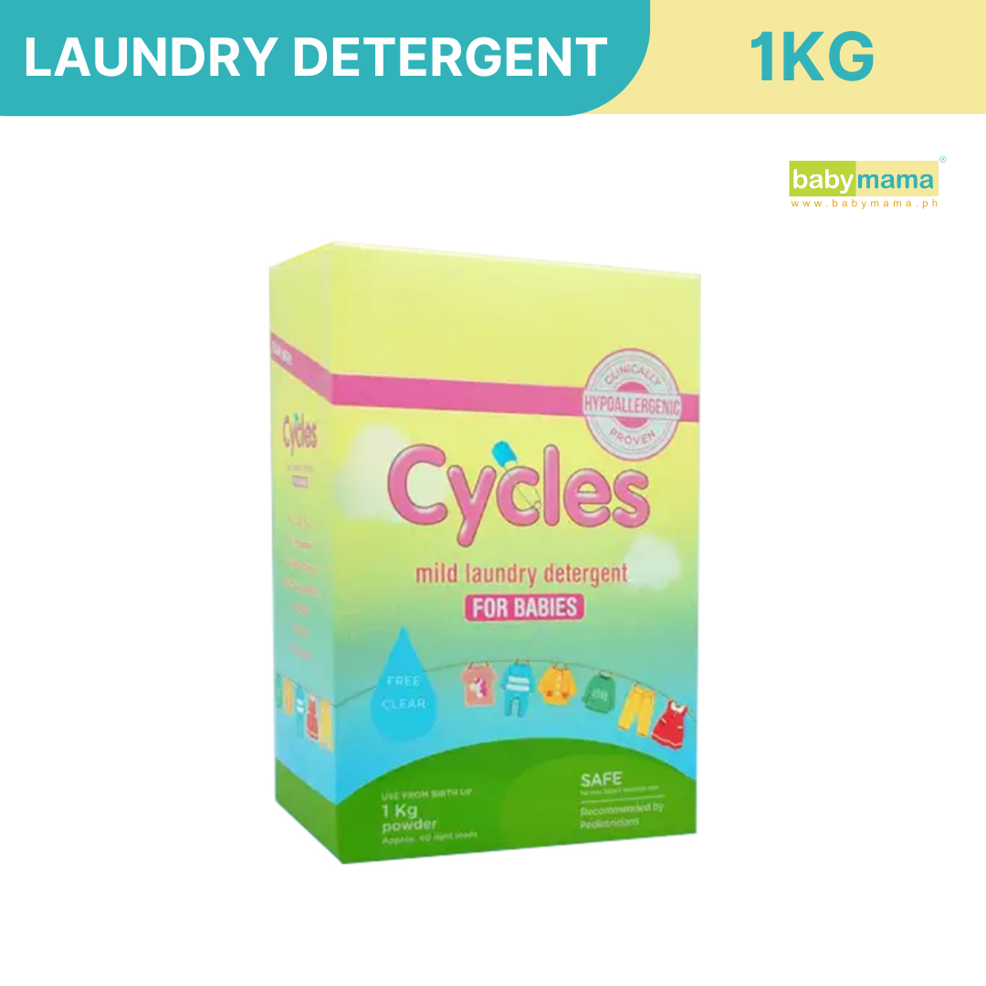 Babymama - Cycles - Mild Laundry Detergent Powder (For Babies) 1kg ...