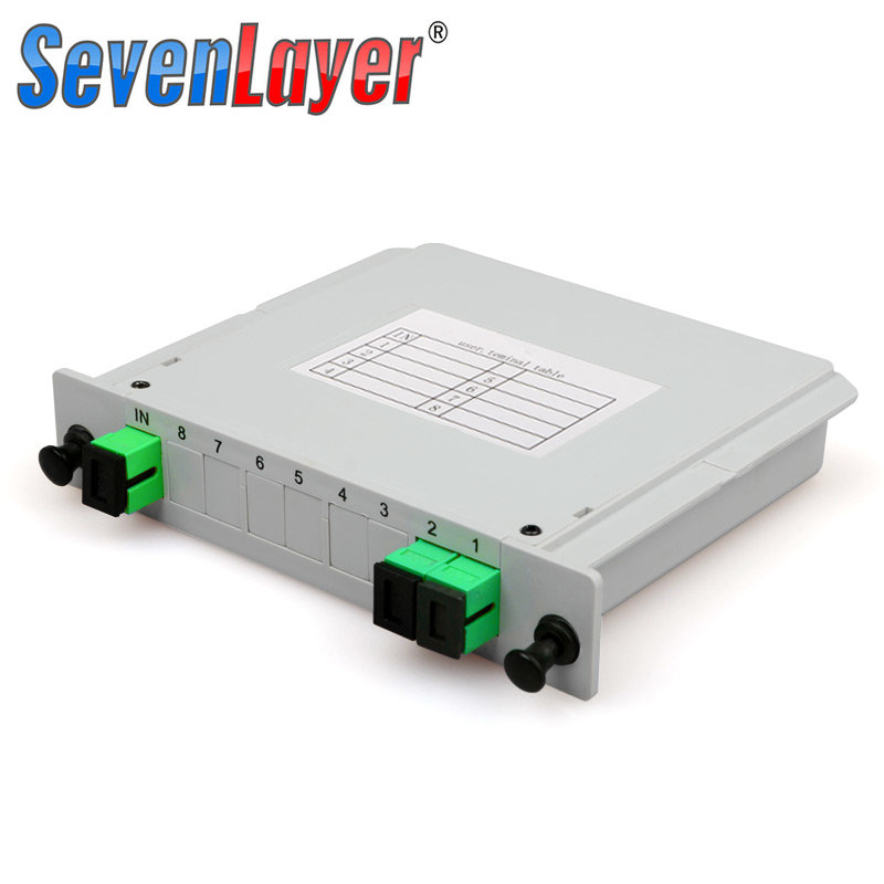 SC APC PLC1X2,1X4, 1X8,1X16 splitter Fiber Optical Box FTTH PLC ...